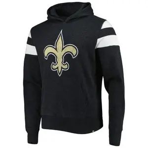 '47 Heathered New Orleans Saints Premier Nico Pullover Hoodie