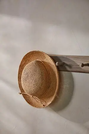 TERRAIN Rounded Raffia Sun Hat