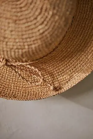 TERRAIN Rounded Raffia Sun Hat