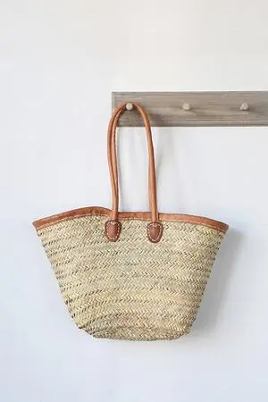 TERRAIN Leather Handle Market Tote