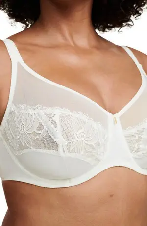 Chantelle Orangerie Dream Full Coverage Underwire Bra - Milk