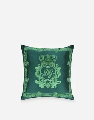 Dolce & Gabbana Mikado Silk Cushion Medium - Multicolor