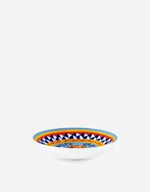 Dolce & Gabbana Set 2 Porcelain Soup Plates - Multicolor