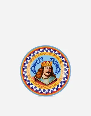 Dolce & Gabbana Set 2 Porcelain Soup Plates - Multicolor
