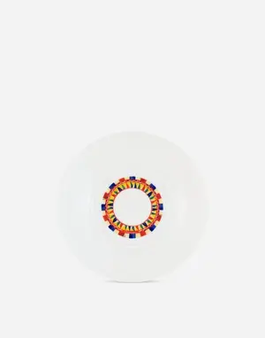 Dolce & Gabbana Set 2 Porcelain Soup Plates - Multicolor