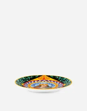 Dolce & Gabbana Set 2 Porcelain Dinner Plates - Multicolor