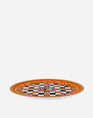 Dolce & Gabbana Porcelain Charger Plate - Multicolor