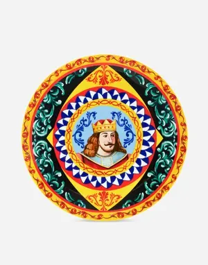 Dolce & Gabbana Porcelain Charger Plate - Multicolor