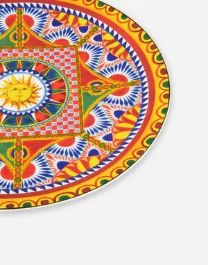 Dolce & Gabbana Porcelain Charger Plate - Multicolor