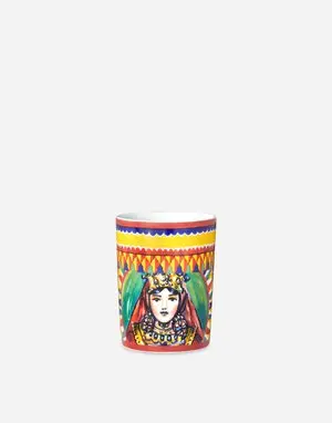 Dolce & Gabbana Porcelain Water Glass - Multicolor