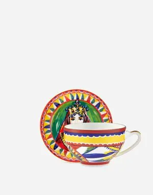 Dolce & Gabbana Porcelain Tea Set - Multicolor