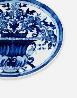 Dolce & Gabbana Set 2 Porcelain Bread Plates - Multicolor