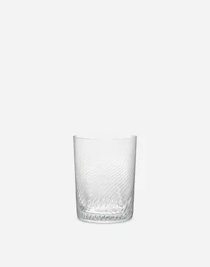Dolce & Gabbana Set 2 Hand-blown Murano Water Glasses