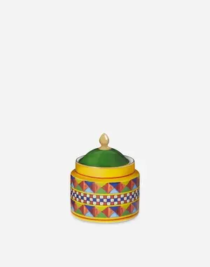 Dolce & Gabbana Porcelain Sugar Bowl - Multicolor