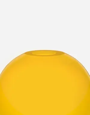 Dolce & Gabbana Small Vase In Transparent Murano Glass