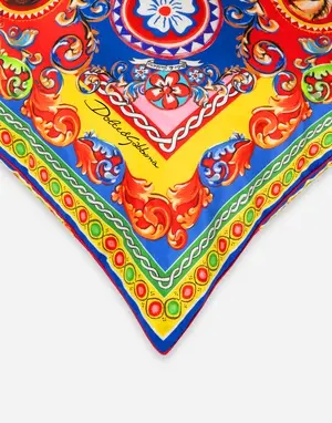 Dolce & Gabbana Silk Twill Cushion Large
