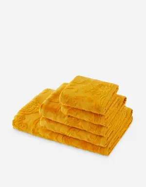 Dolce & Gabbana Set 5 Cotton Towels - Multicolor