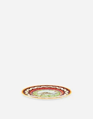 Dolce & Gabbana Set 2 Bread Plates In Fine Porcelain