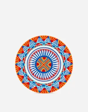 Dolce & Gabbana Set 2 Soup Plates In Fine Porcelain
