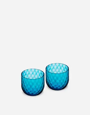 Dolce & Gabbana Set 2 Hand-blown Murano Shot Glasses - Multicolor