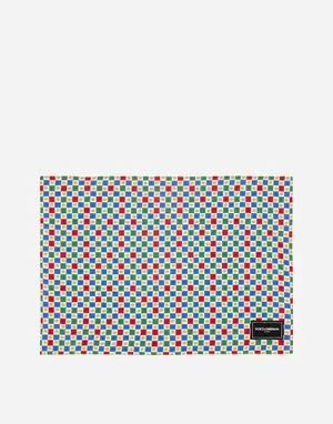 Dolce & Gabbana Set Linen Placemat And Napkin - Multicolor