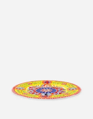 Dolce & Gabbana Set 2 Dinner Plates In Fine Porcelain