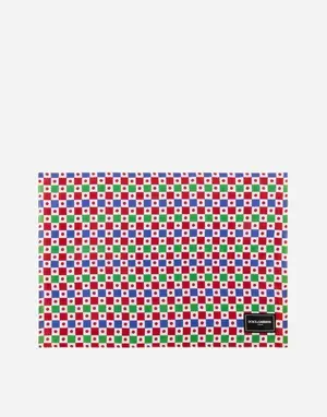 Dolce & Gabbana Set Linen Placemat And Napkin
