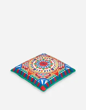 Dolce & Gabbana Embroidered Cushion Medium