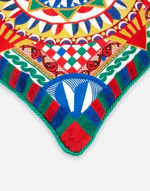 Dolce & Gabbana Embroidered Cushion Medium