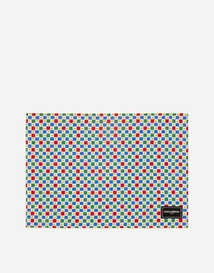 Dolce & Gabbana Set Linen Placemat And Napkin - Multicolor