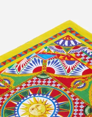 Dolce & Gabbana Set Linen Placemat And Napkin - Multicolor