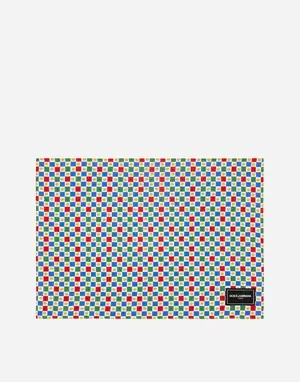 Dolce & Gabbana Set Linen Placemat And Napkin - Multicolor