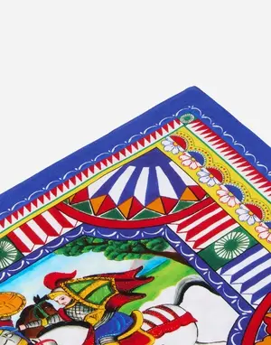 Dolce & Gabbana Set Linen Placemat And Napkin