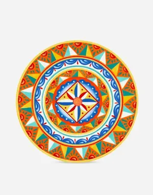 Dolce & Gabbana Charger Plate In Fine Porcelain - Multicolor