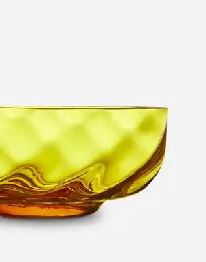 Dolce & Gabbana Set 2 Hand-blown Murano Glass Ice Cream Bowls