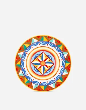 Dolce & Gabbana Set 2 Soup Plates In Fine Porcelain