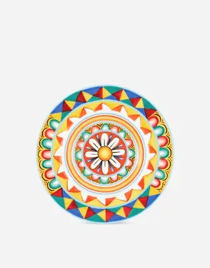 Dolce & Gabbana Set 2 Soup Plates In Fine Porcelain