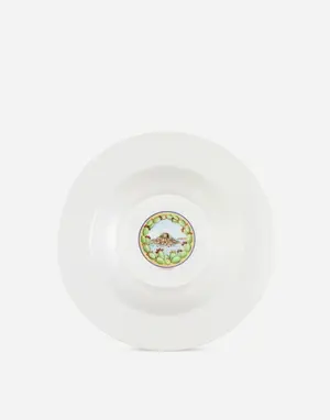 Dolce & Gabbana Set 2 Soup Plates In Fine Porcelain