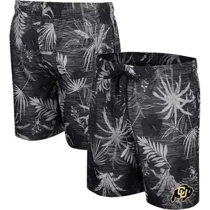 COLOSSEUM Colorado Buffaloes What Else Is New Swim Shorts - Black