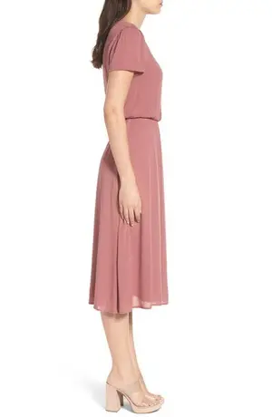 WAYF Blouson Dress