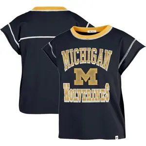 '47 Michigan Wolverines Sound Up Maya Cutoff T-shirt