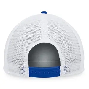 Majestic International White Chicago Cubs Foam Trucker Snapback Hat