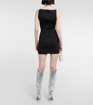 Giuseppe Di Morabito Corsage Cutout Crêpe Minidress