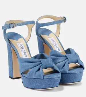 JIMMY CHOO Heloise Platform Sandals