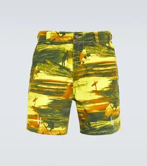 Erl Printed Shorts For Men