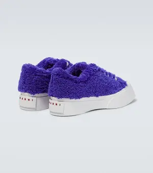 Marni Pablo Fuzzy Low-top Sneakers