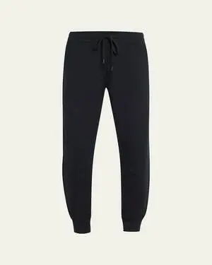 HANDVAERK Pima Cotton Flex Sweatpants - Black