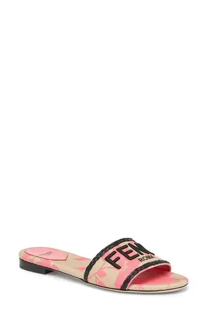 Fendi Signature Slide Sandal