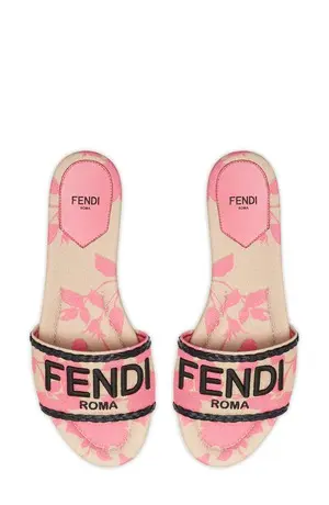 Fendi Signature Slide Sandal