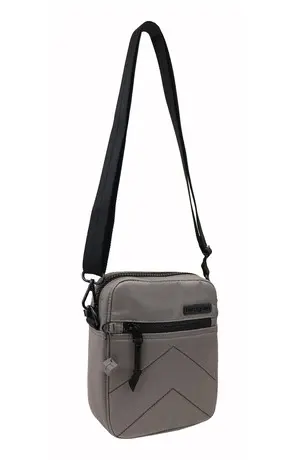 HEDGREN Zip Water Repellent Recycled Polyester Crossbody Bag